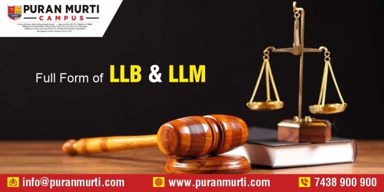 Full Form of LLB and LLM: Everything You Need to Know - Puran Murti ...