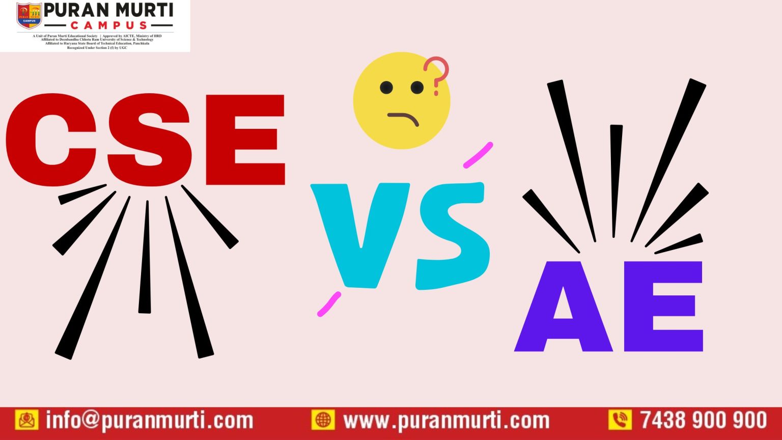 CSE Vs Aerospace Engineering Which is better?? - Puran Murti Campus Blogs