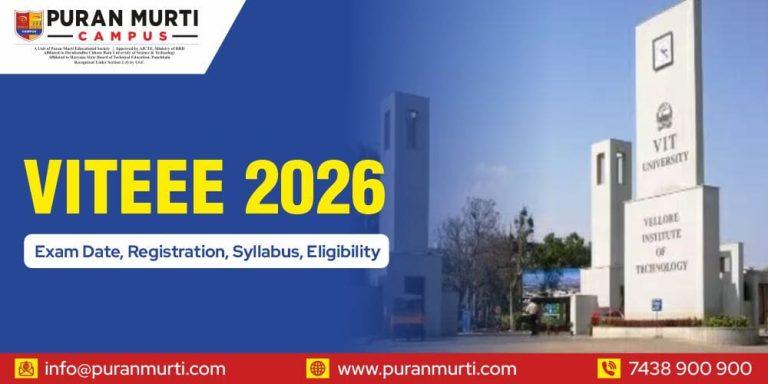 VITEEE 2026 Exam Date - Puran Murti Campus Blogs